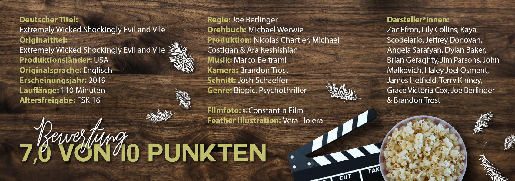 Extremely Wicked, Shockingly Evil and Vile – Filmkritik