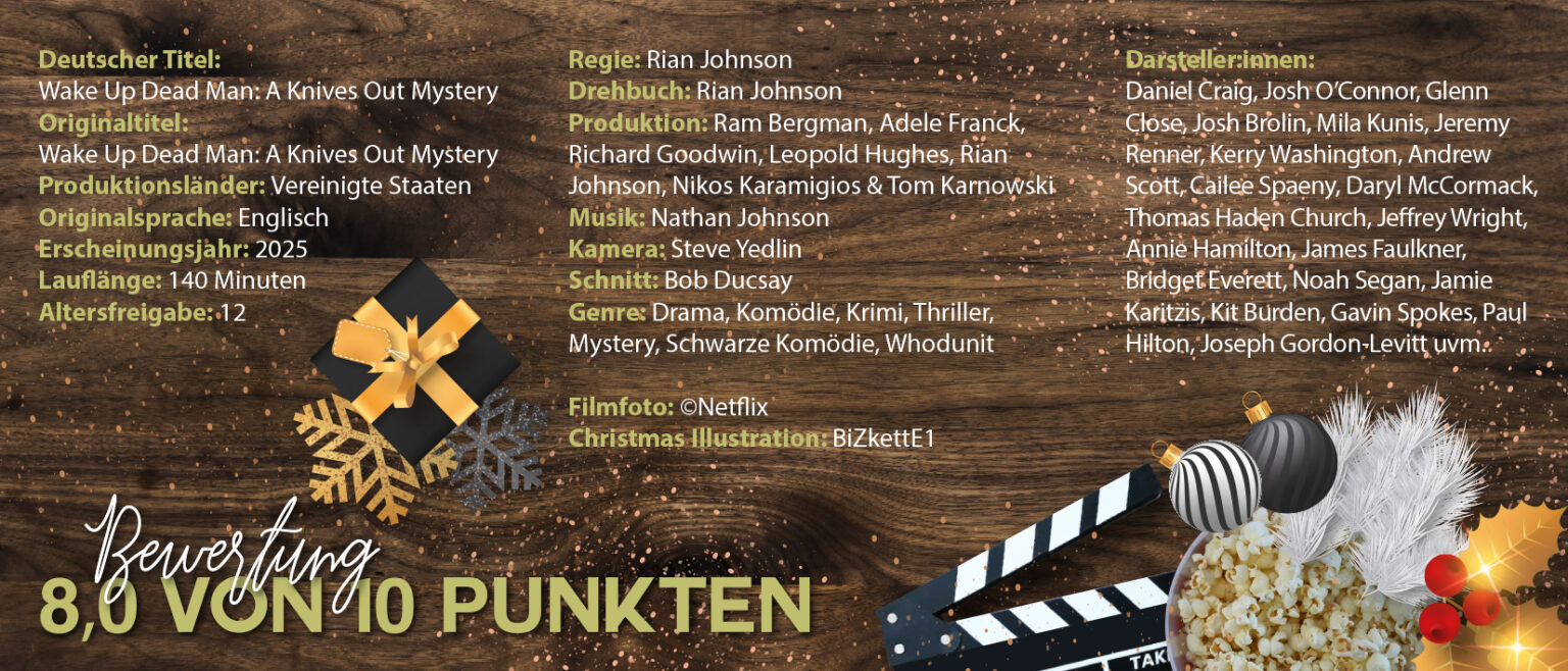 Wake Up Dead Man: A Knives Out Mystery – Filmkritik - Passion of Arts